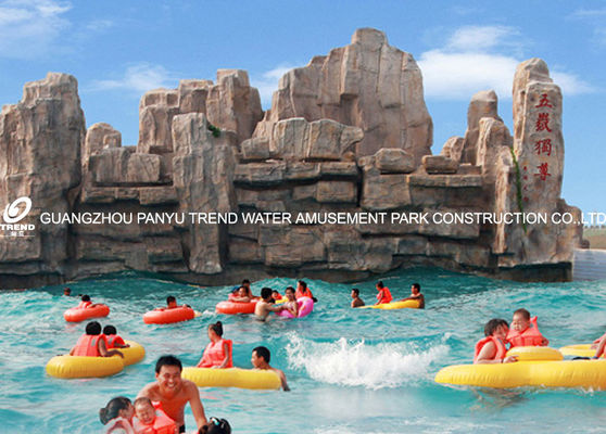 Outdoor Water Park Wave Pool Wave Machine For Family Entertainment