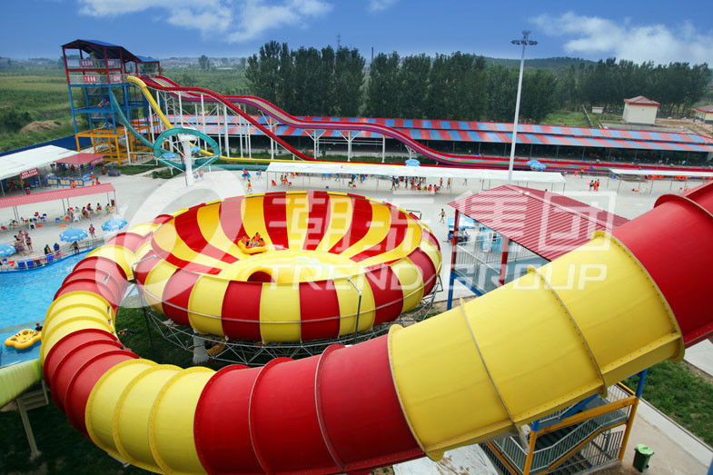 Custom Water Slides Space Bowl Water Slide Fiberglass Water Slide for ...