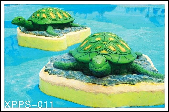 Custom Water turtle Aqua Play Water Playground , Spray Park Equipment ...