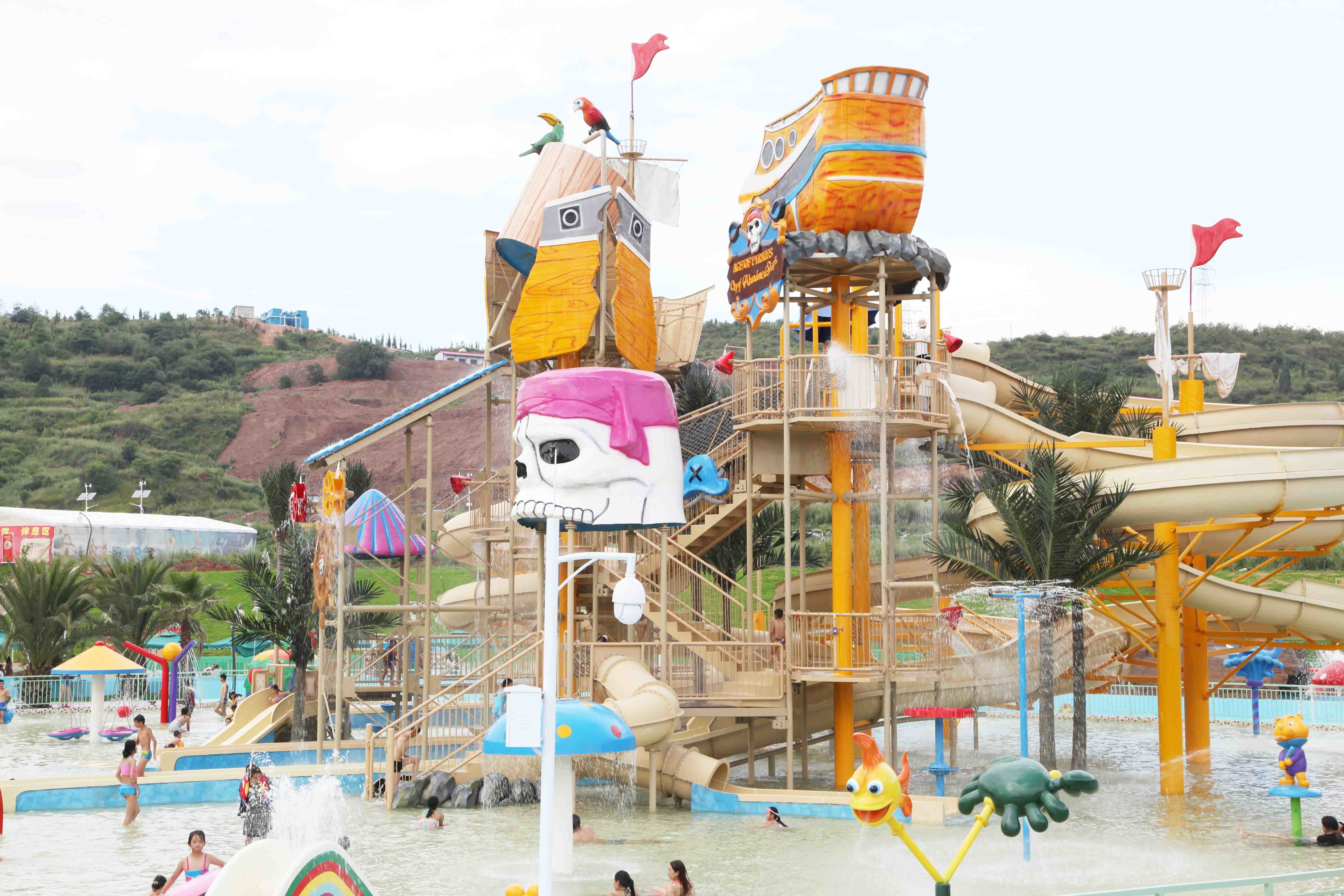Floating Water House Large Aqua Playground Theme Hotel Outdoor Water ...