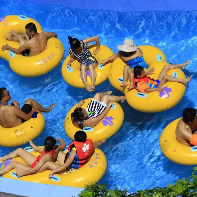 Huge Air Compressor Power Wave Pool with 3m Wave Height For Water Park