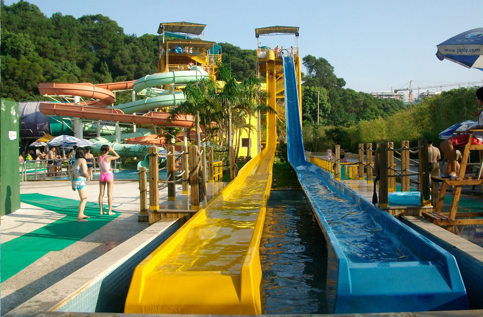High Speed Slide / Adult Water Plastic Slide for Adventure Water Park ...