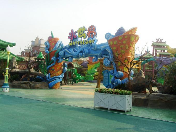 Customized Theme Park Projects , Water Park Construction With ...
