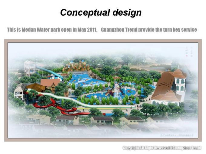 Indonesia Medan Waterpark Project Adventruous Indoor Waterpark Equipment