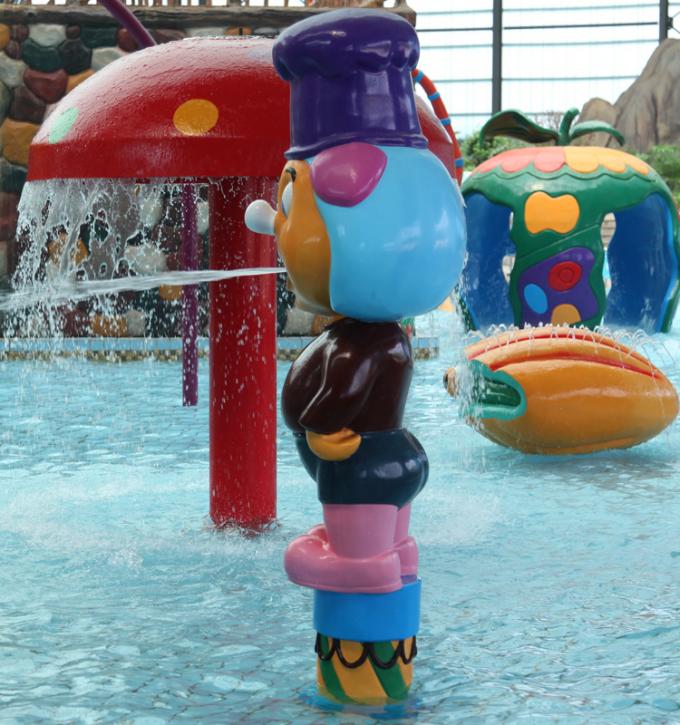 Fiberglass statue used to build waterpark , water park equipment