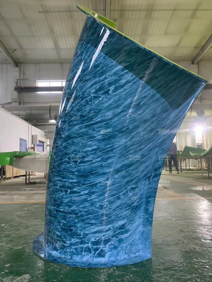 Core advantages of the RTM process for water slide
