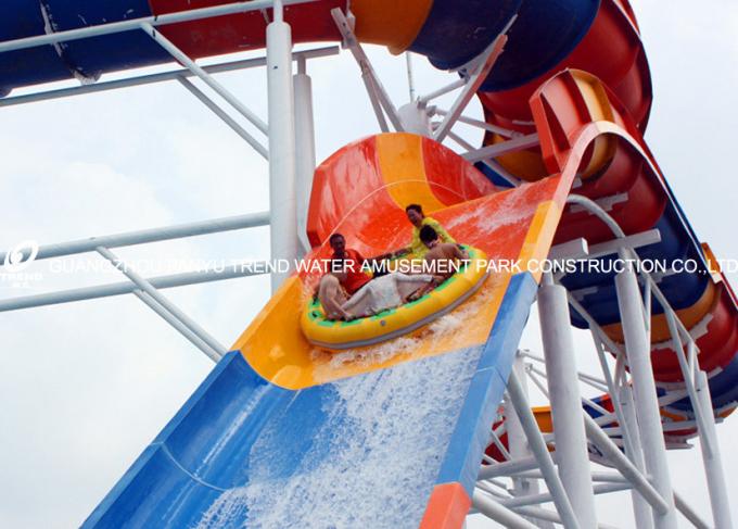 Giant Boomerang Fiberglass Water Slides Ashland / DSM Resin , 18.75m ...